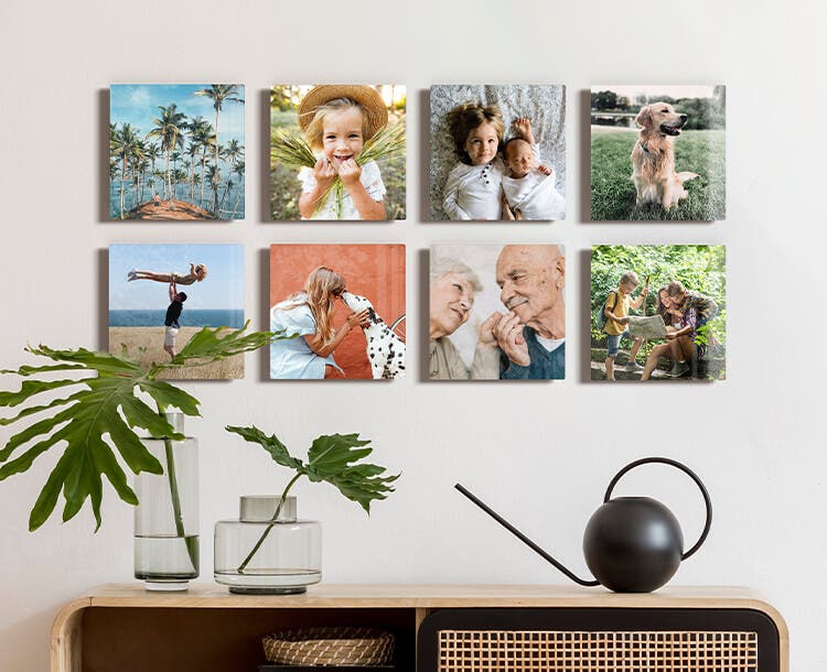 Custom Photo Tiles for Every Wall - 60% OFF | Canvas Prints - Photos to ...