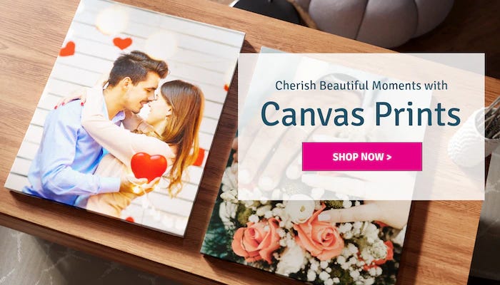 Canvas Prints - Photos to Canvas Prints | Up to 93% OFF