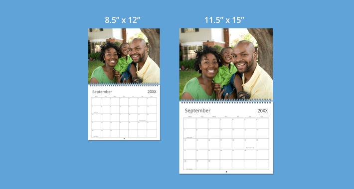 Shop Photo Calendars | Custom Calendars | Easy Canvas Prints